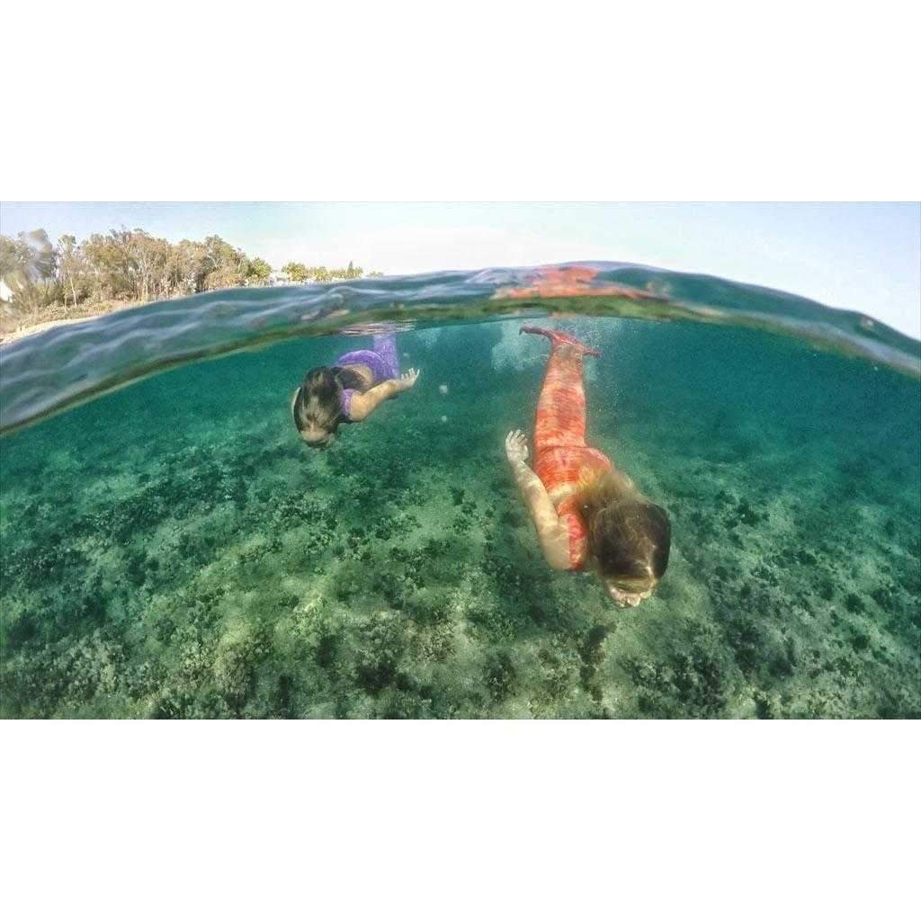 Sunset Splash Mermaid Tail | Fun Swimmable Tails and Fins for Kids ...